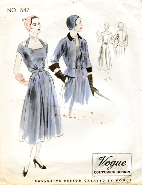 Vogue Couturier Design 547 – The Blue Gardenia