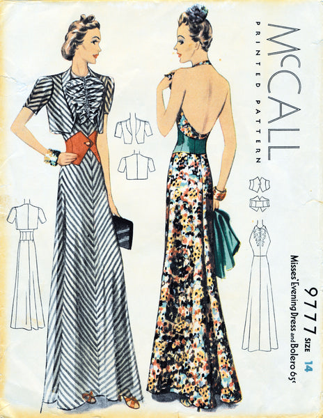 McCall 9777 – The Blue Gardenia