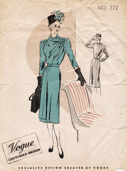 Vogue Couturier Design 322 – The Blue Gardenia