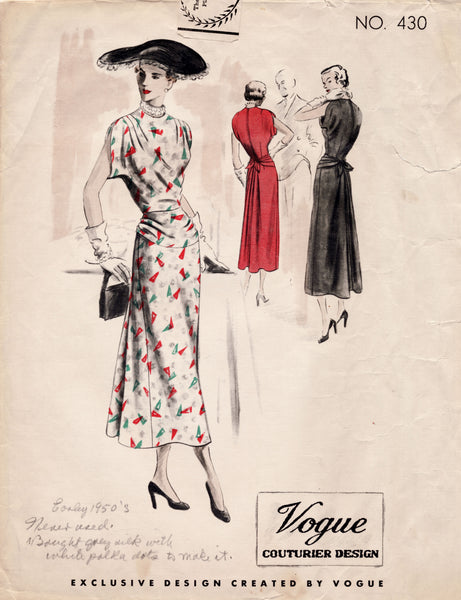 Vogue Couturier Design 430 – The Blue Gardenia